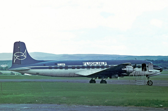 Douglas DC-6B – Transair Sweden AB